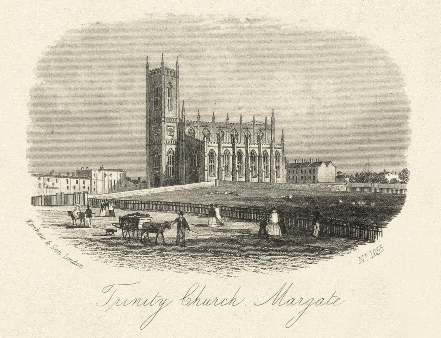 Steel line-engraved vignettes of Margate | Margate History